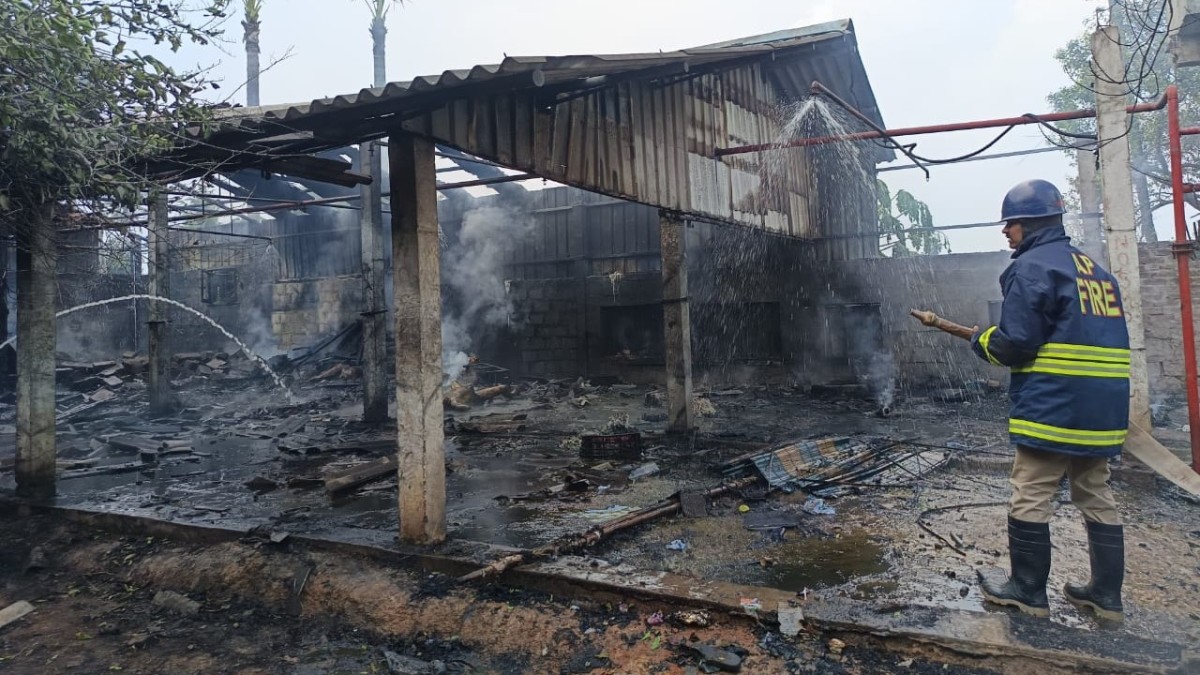 Massive Fire Tragedy in Konaseema: Six Charred to Death | The2States ...
