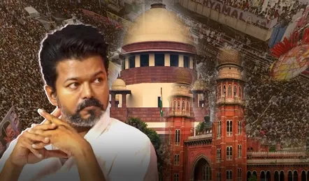 TVK Chief Vijay Moves Supreme Court Over Karur Stampede | The2States ...